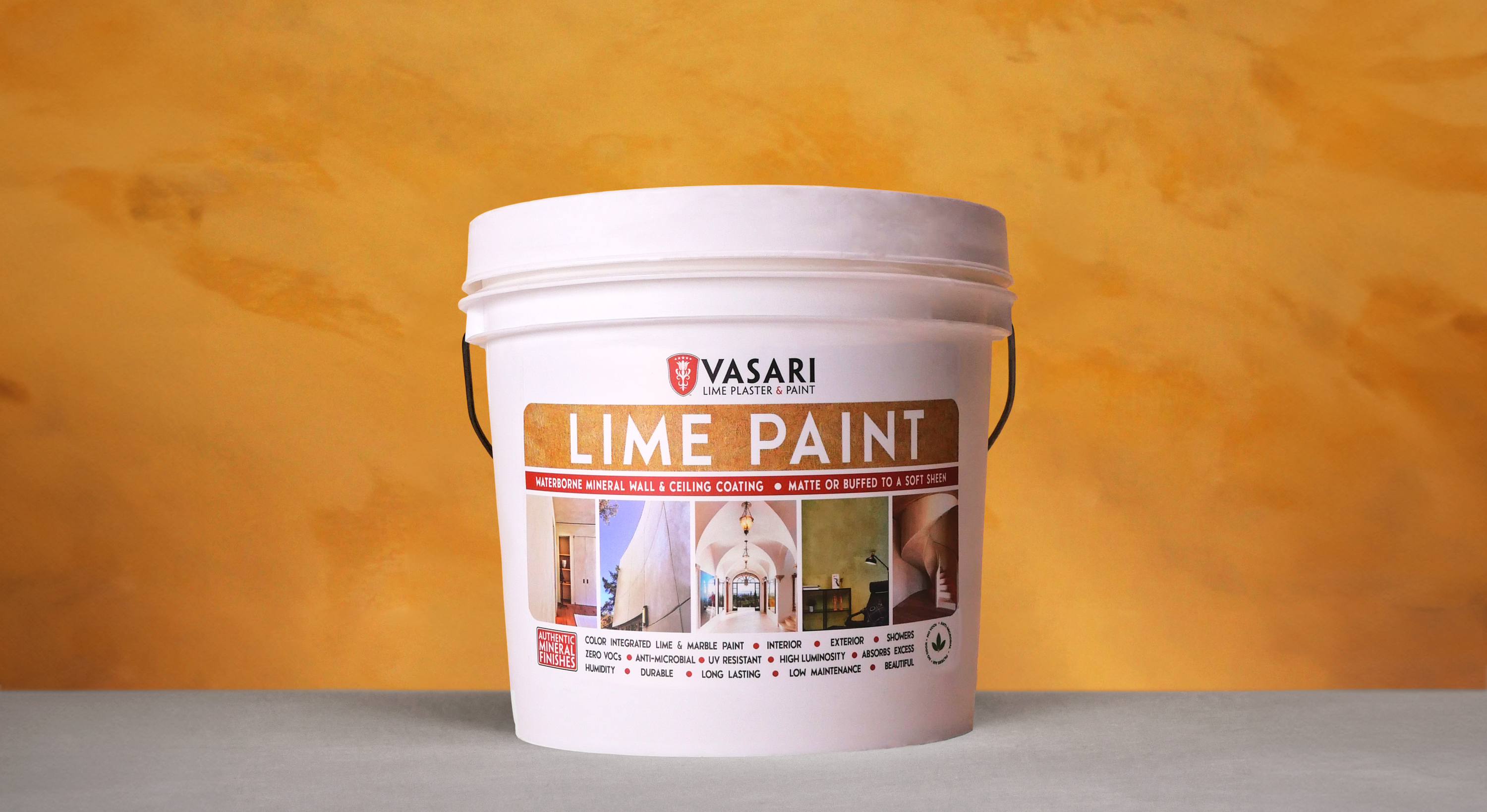 Natural White - A001 | Vasari Lime Plaster & Paint