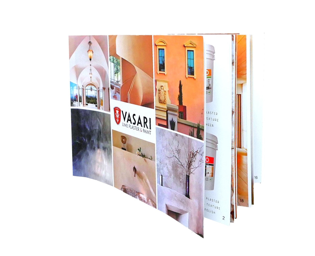 BROCHURE, SAMPLE SET, BOOKLETS... | Vasari Lime Plaster & Paint